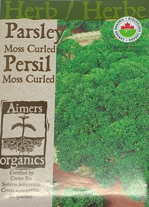 Organic Seed Tapes- Parsley Moss Curled – Knippel Garden Centre