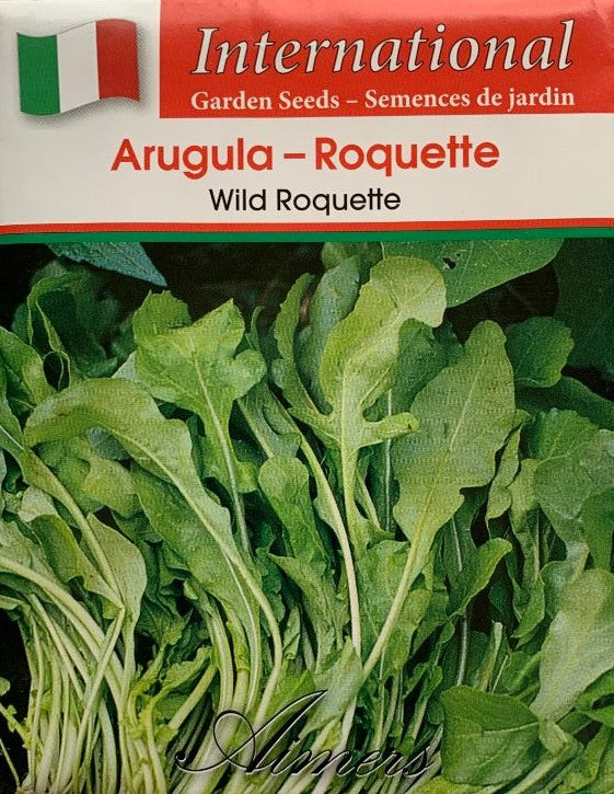 Seed- Arugula Wild Roquette – Knippel Garden Centre