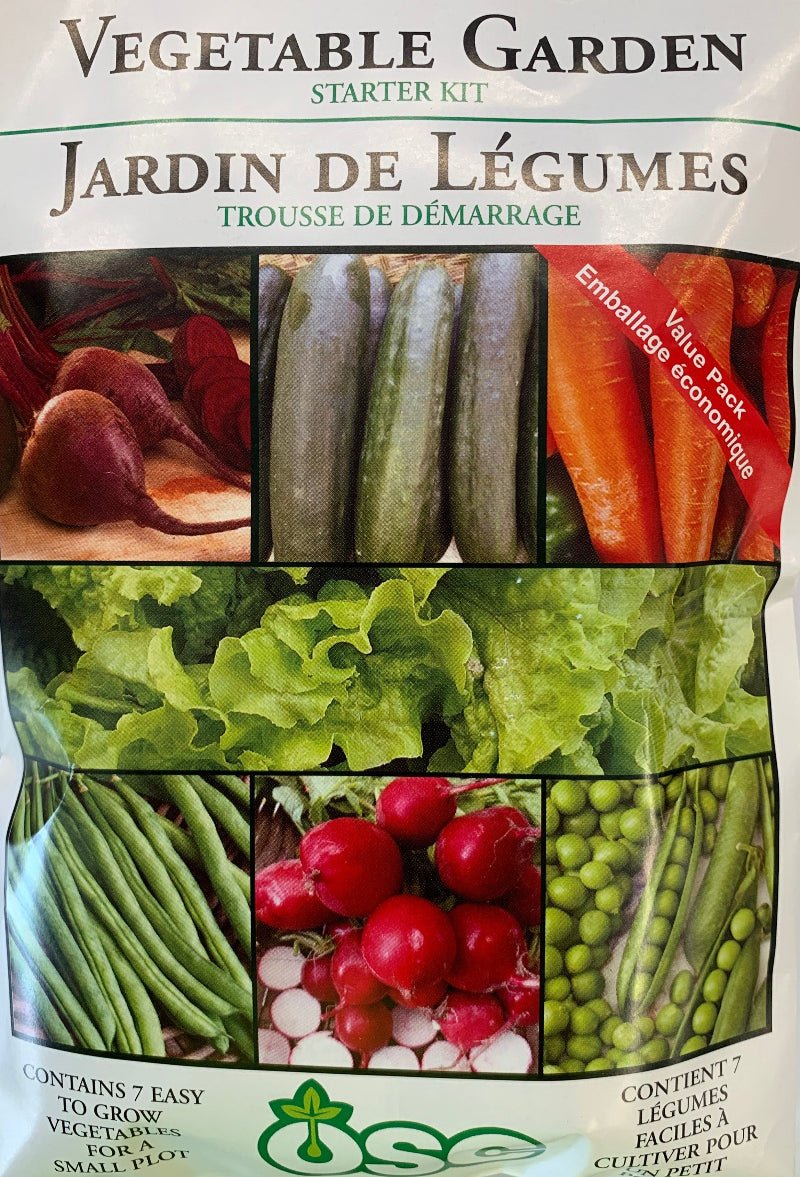 Seed- Vegetable Garden Starter Kit – Knippel Garden Centre