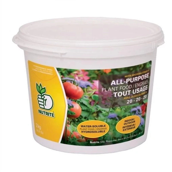 Nutrite All Purpose Fertilizer 20-20-20 – Knippel Garden Centre